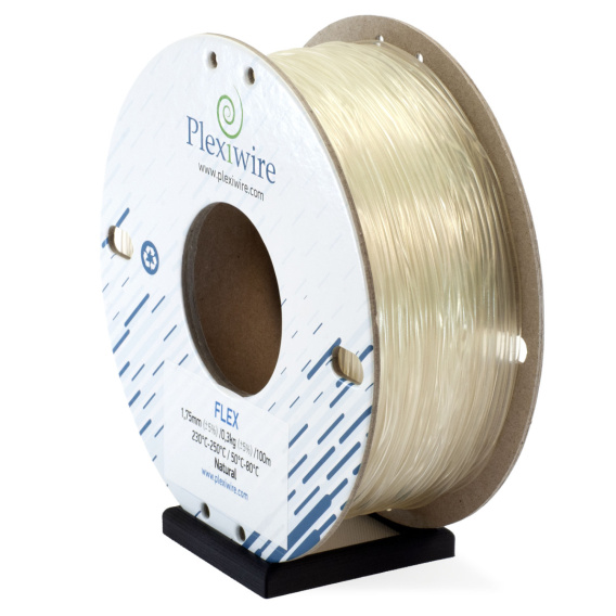 FLEX filament TPU 90A Plexiwire 1,75mm Naturalny 0.3kg/100m | Sklep internetowy Plexiwire